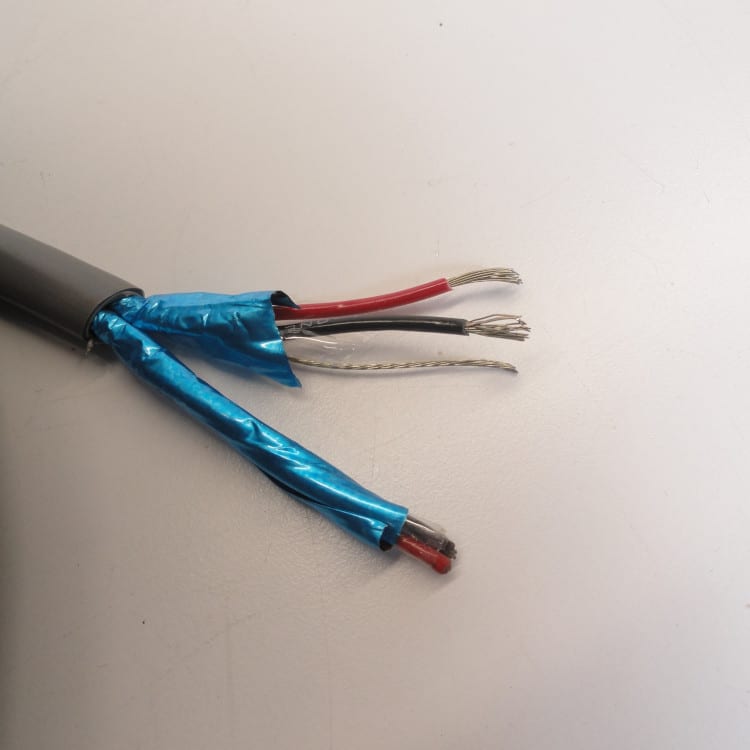 Carol 18AWG 2P Tinned Copper 2 Twisted Pair Shielded Cable Made In USA ...