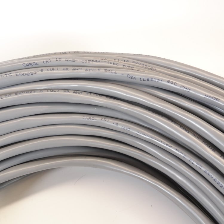 Carol 18AWG 2P Tinned Copper 2 Twisted Pair Shielded Cable Made In USA ...
