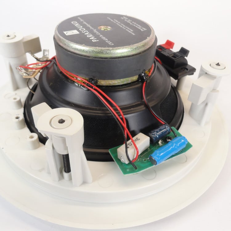 Parasound CS/T-65R - 6.5in 2-Way In-Ceiling 8ohm 60W Speaker SINGLE ...