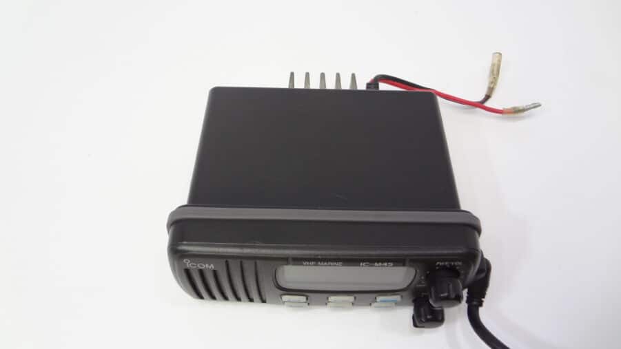 Icom IC-M45 Marine VHF Transceiver w/ Microphone - Tested! - Max Marine ...