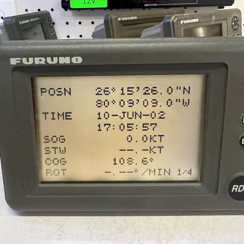 Furuno RD-30 Remote Display Navigational Data Organizer NMEA 0183 ...