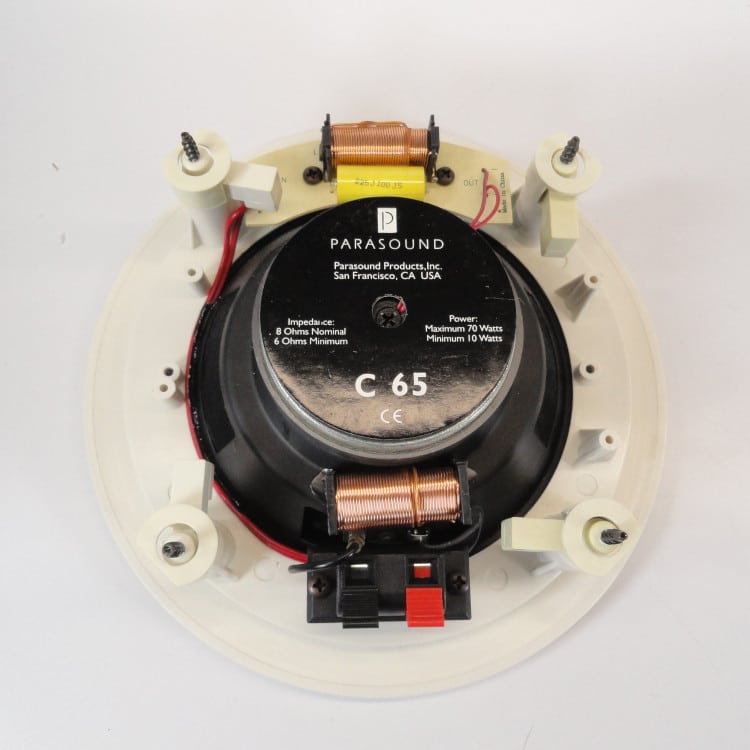 Parasound C65 - 6.5in 2-Way In-Ceiling 8ohm 70W Speaker SINGLE - OPEN ...
