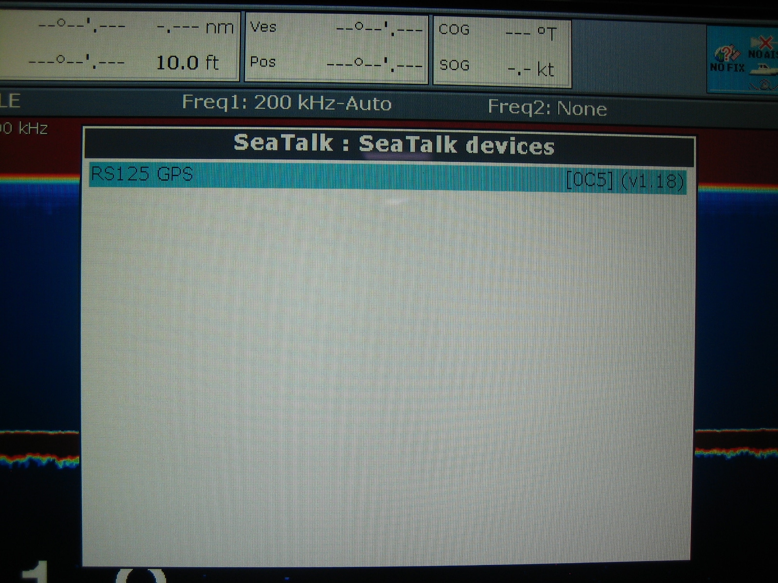 Raymarine E120 Classic Display w/Bezel/Sun Cover-Rebuilt BL & NEW LCD ...