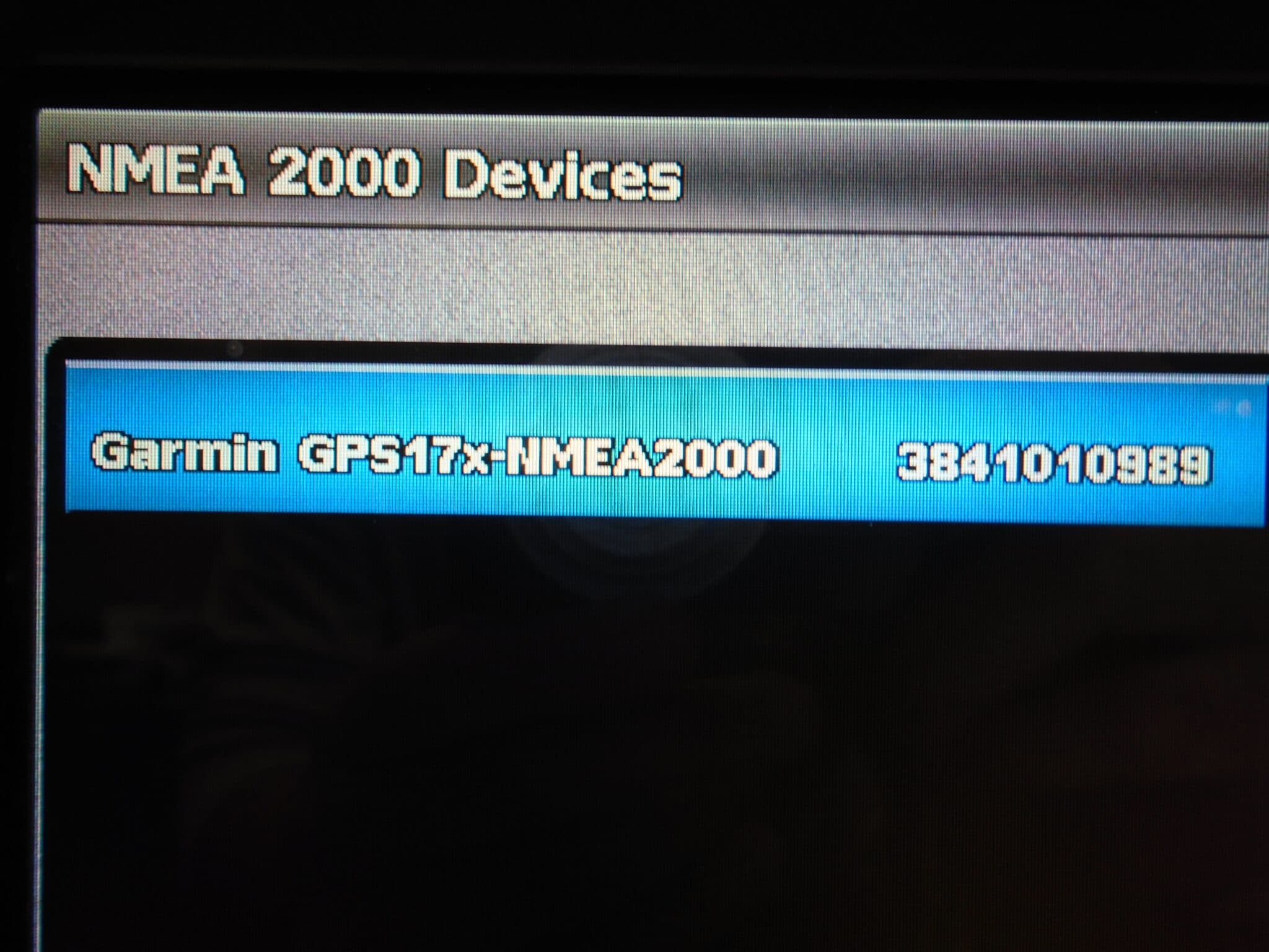 Garmin GPS-17X NMEA 2000 GPS Antenna -32 Foot Drop cable (Good Cond ...