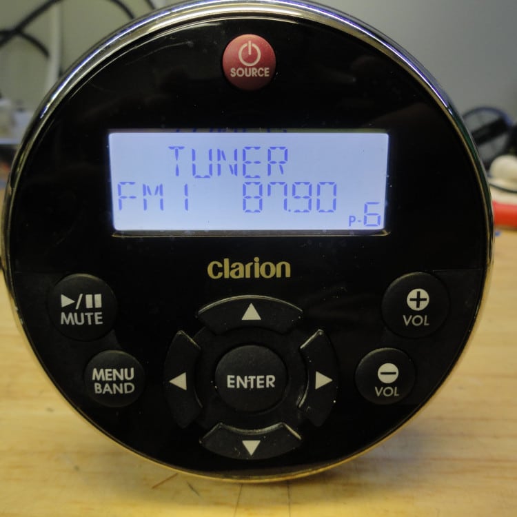 Clarion MW1 Wired Remote - Free US Shipping - Max Marine Electronics