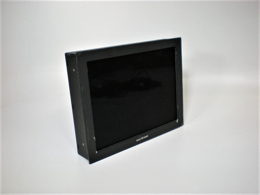 Nauticomp 15" 22-1510 Marine Monitor w/Cables - Good Con'd -Tested ...