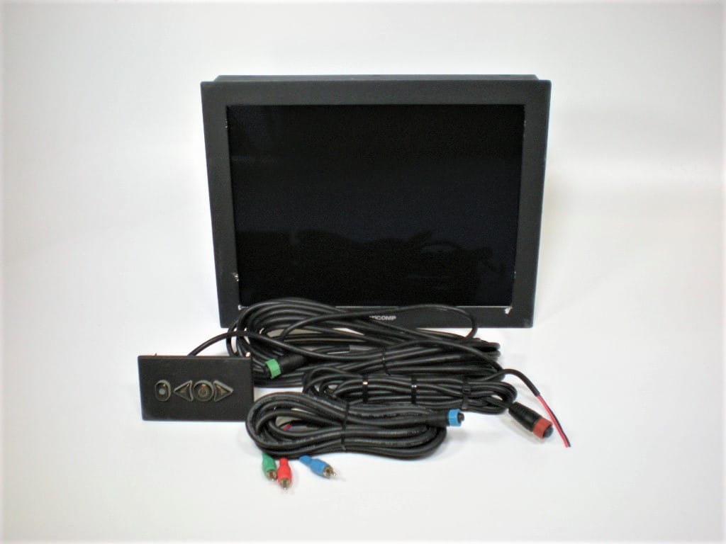 Nauticomp 15" 22-1510 Marine Monitor w/Cables - Good Con'd -Tested ...