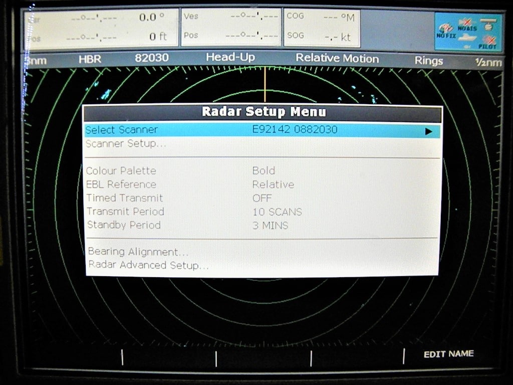 Raymarine 4kw RD418HD Color Radome 18'' w/NEW 15M Cable - Tested - 90 ...