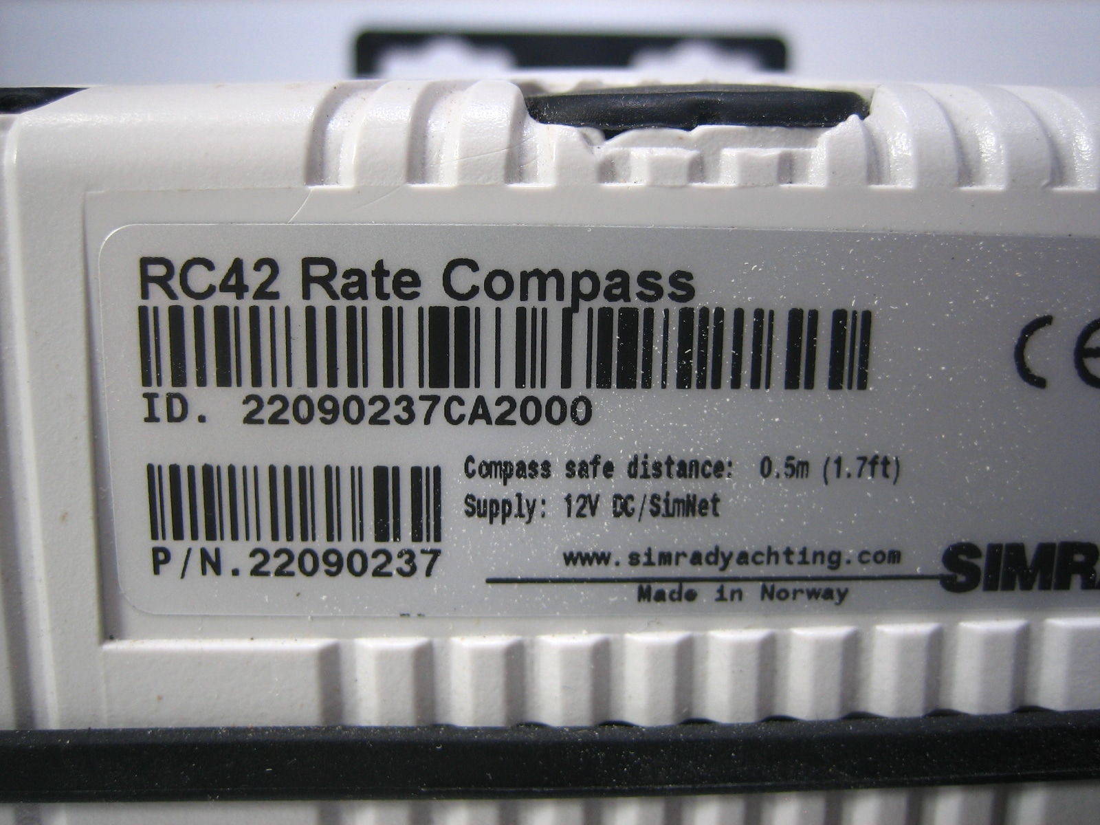 Simrad-RC42 Rate Compass Simnet/NMEA2000 Heading Sensor BENCH TESTED ...