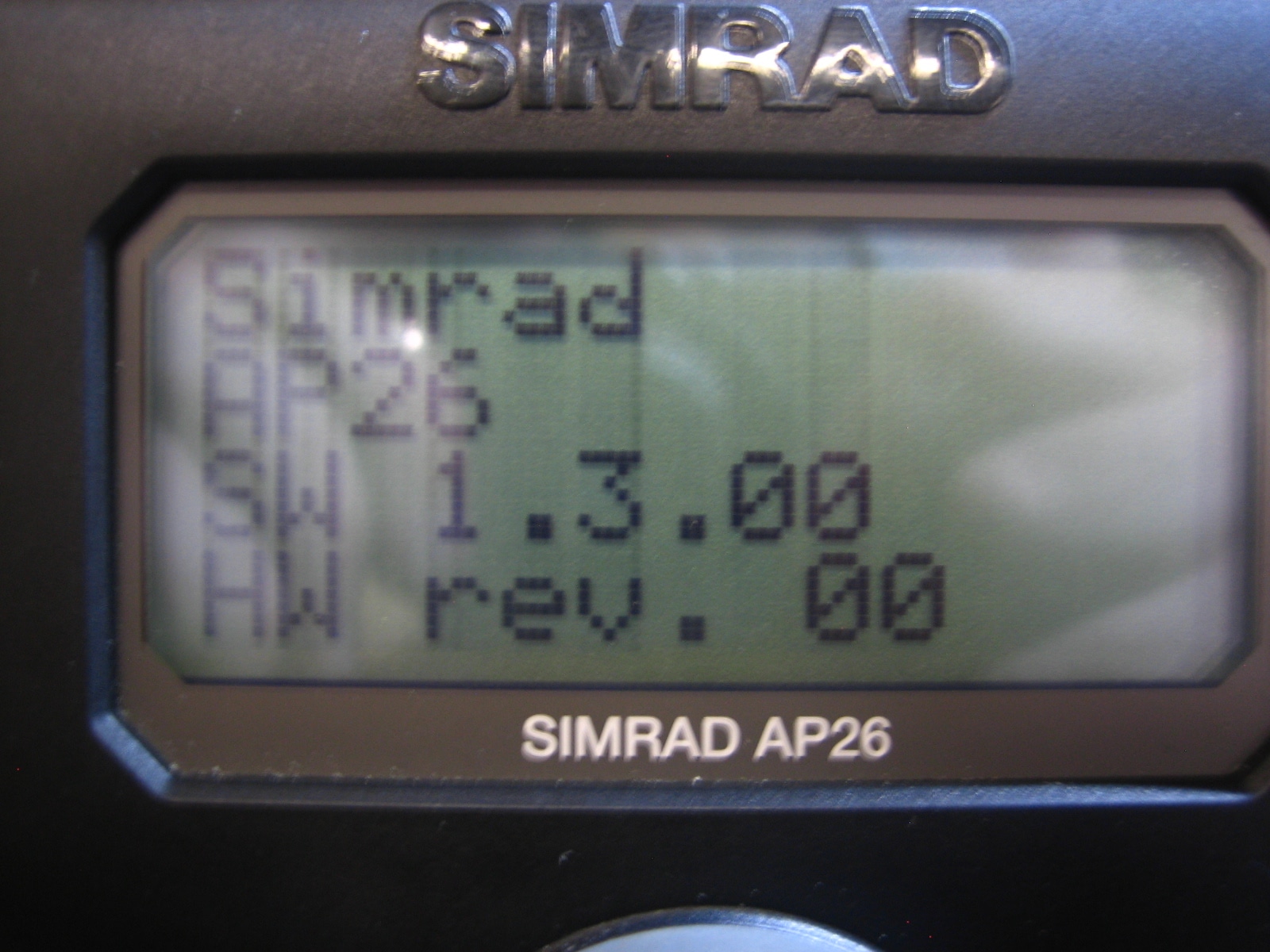 Simrad AP26-Autopilot Control Head-22087910-MME Refurbished//90-DAY ...