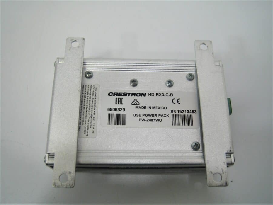 Crestron HD-RX3-C-B & HD-TX3-C-B Shielded Twisted Pair HDMI RX / TX Set ...