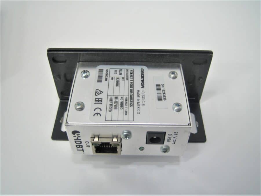 Crestron HD-RX3-C-B & HD-TX3-C-B Shielded Twisted Pair HDMI RX / TX Set ...