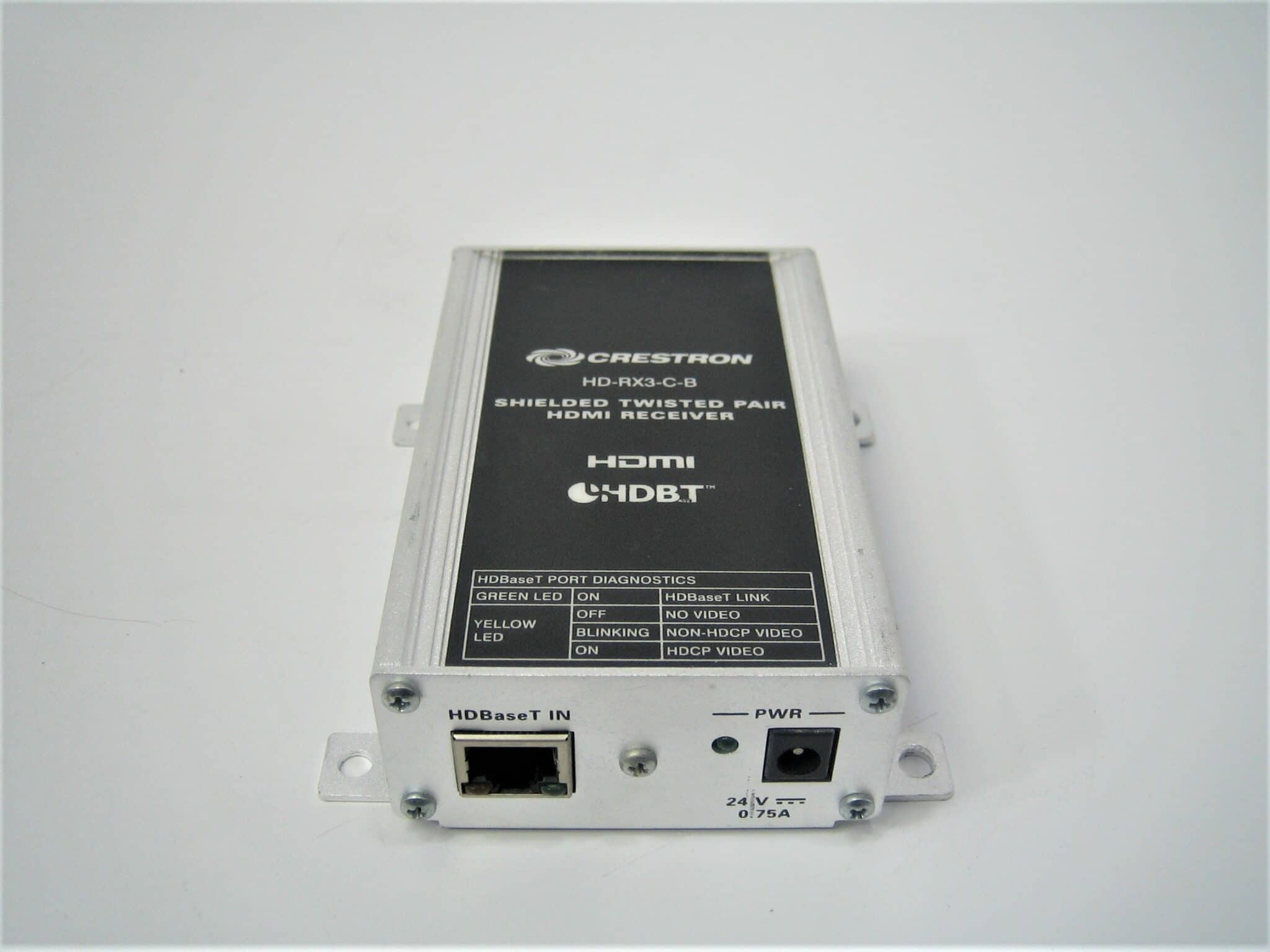 Crestron HD-RX3-C-B Shielded Twisted Pair HDMI Receiver - Free US ...