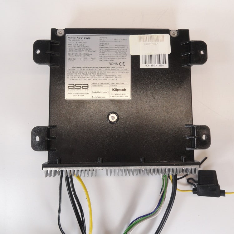 Klipsch Mastercraft KMC1SUZCT - Marine Black Box Radio Tuner - FOR ...