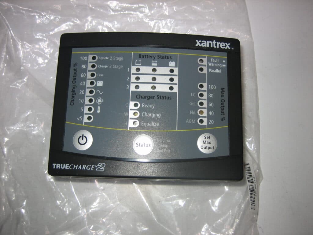 Xantrex TrueCharge 2 Control Remote Panel - NEW OLD STOCK - Max Marine ...