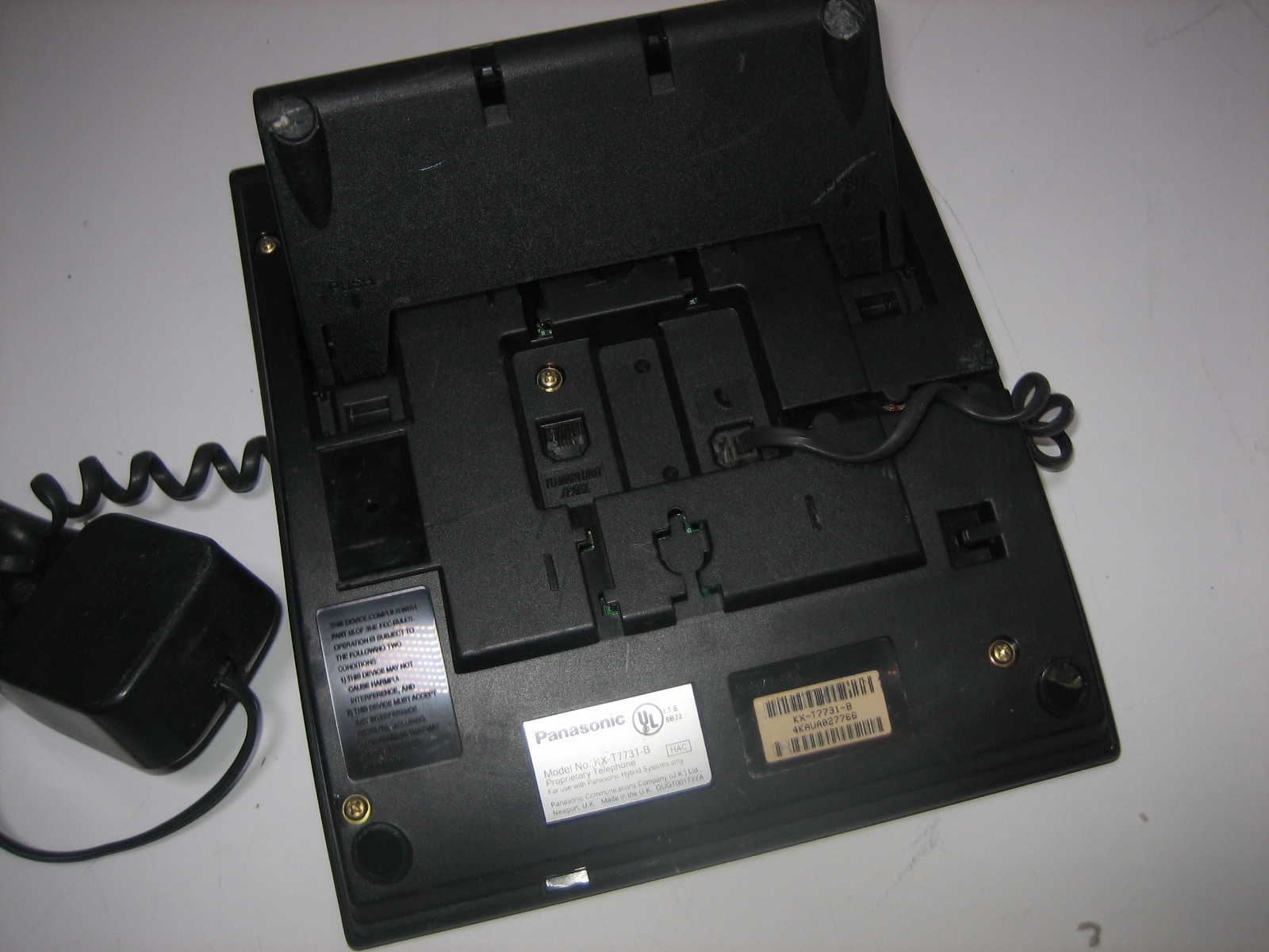 Panasonic KX-T7731 Advanced Hybrid System Black 24 Button Display ...