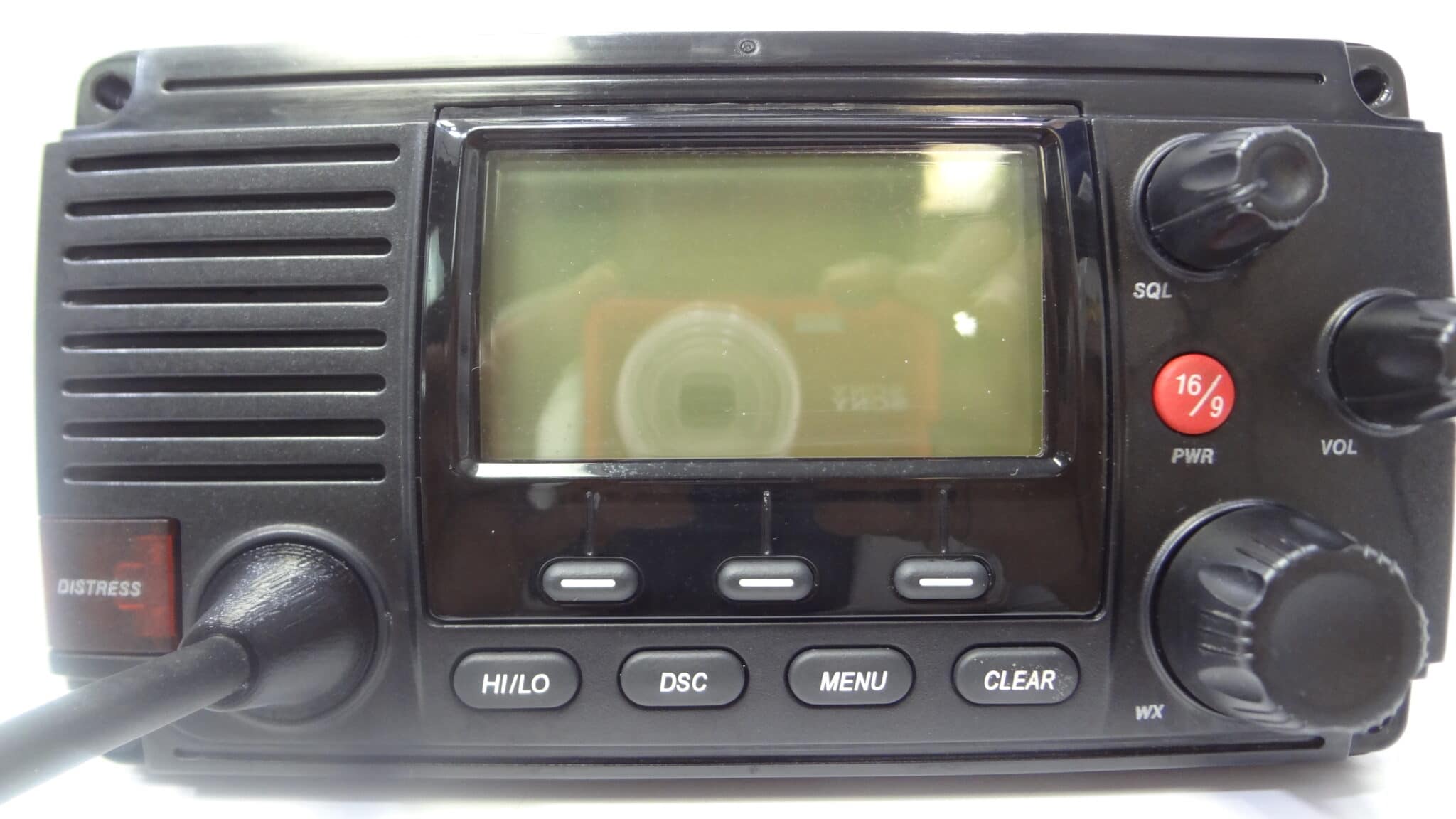 Garmin VHF 100 Submersible Radio Transceiver Unit with Rebuilt Hand Mic ...