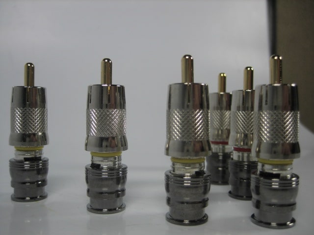 Liberty CM-RG59M-RCA RoHS Male RCA Compression Fitting Connector - LOT ...