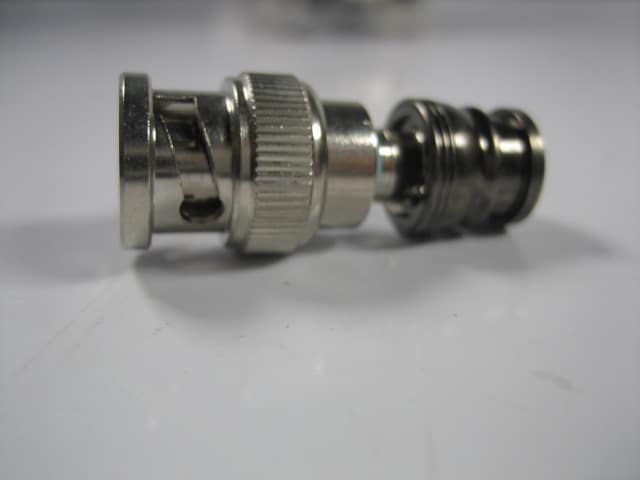 CONNECTEC CM-RGB23-BNC RoHS Mini-RG59 BNC Male Compression Fittings ...