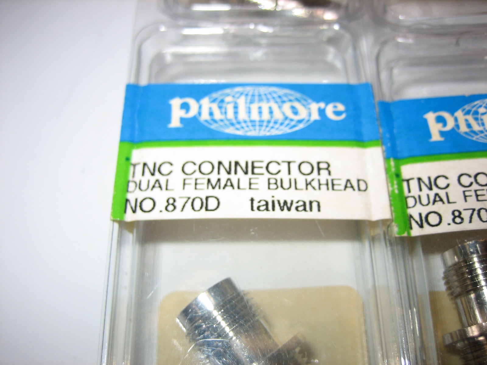 LOT OF 12 - TNC-TNC Female Bulkhead Feed-Thru Connectors - NEW - Max ...