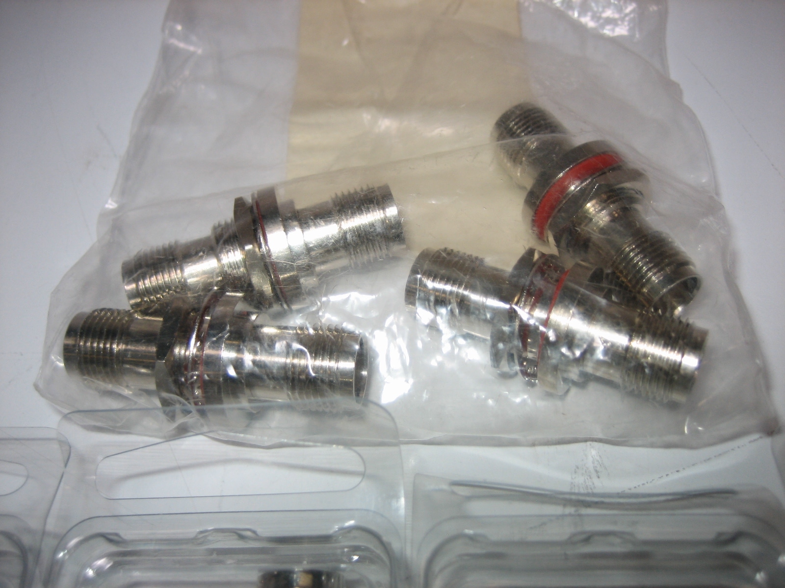 LOT OF 12 - TNC-TNC Female Bulkhead Feed-Thru Connectors - NEW - Max ...