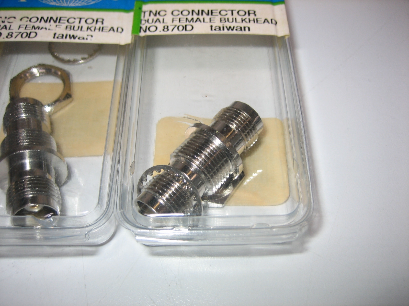 LOT OF 12 - TNC-TNC Female Bulkhead Feed-Thru Connectors - NEW - Max ...