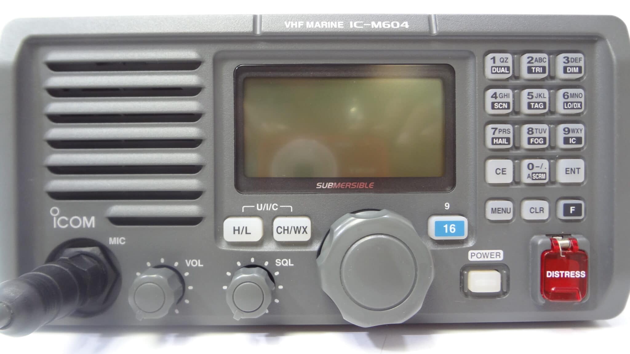 Icom IC-M604A VHF Submersible Fixed Mount Marine Radio Transceiver ...