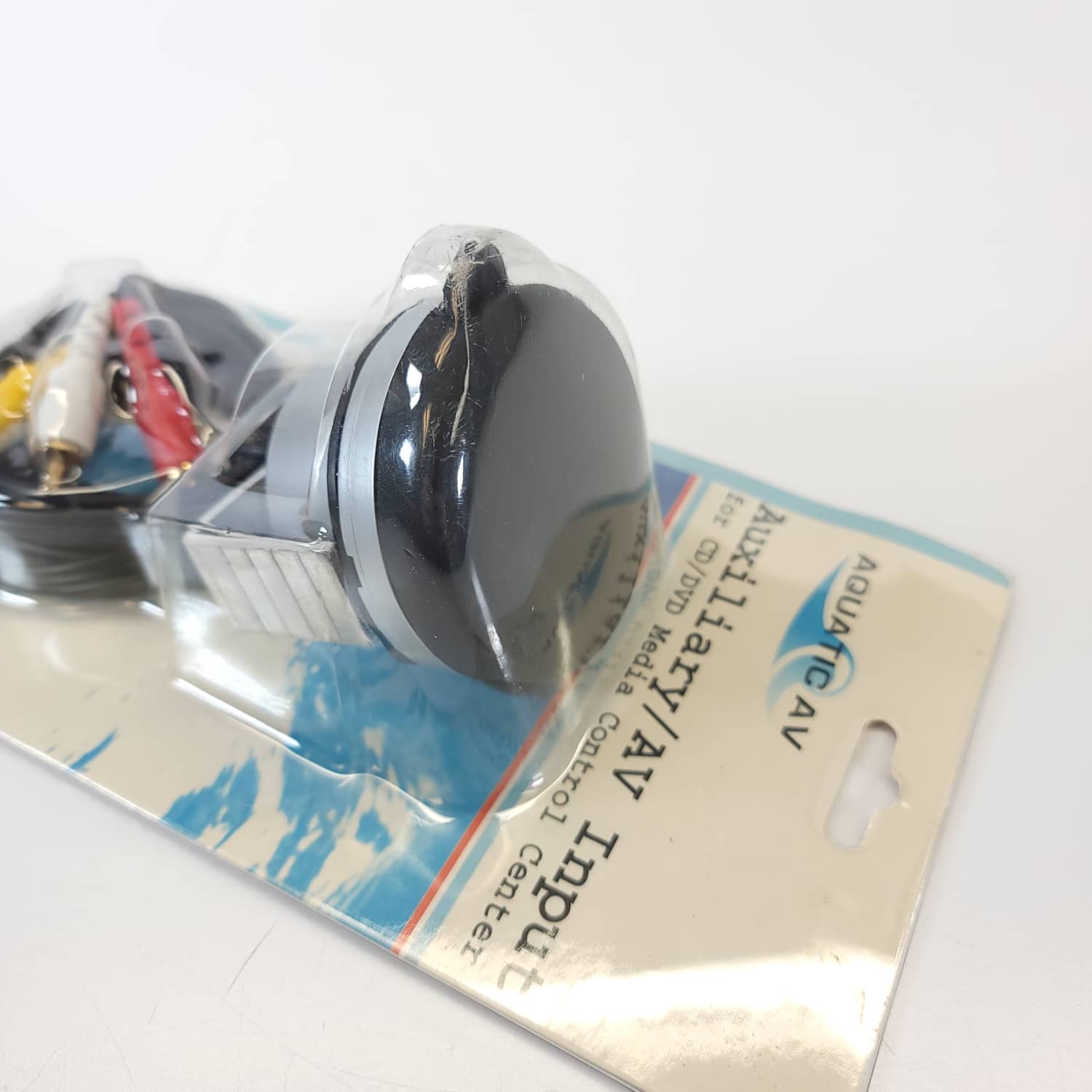 Aquatic AV AQ-AUXAV-2 Marine Grade AV Aux Boat Input Plate - NEW OLD STOCK - Max Marine Electronics