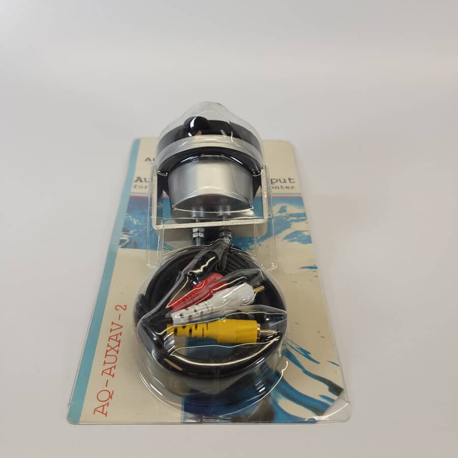 Aquatic AV AQ-AUXAV-2 Marine Grade AV Aux Boat Input Plate - NEW OLD STOCK - Max Marine Electronics