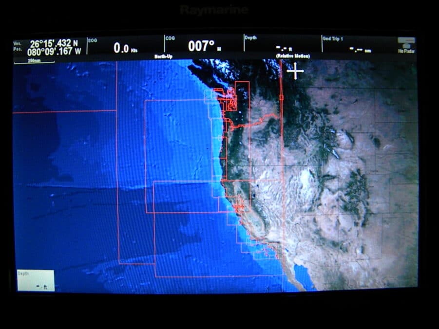 Raymarine LightHouse MicroSD Chart Card - USA Coastal Vector Charts ...