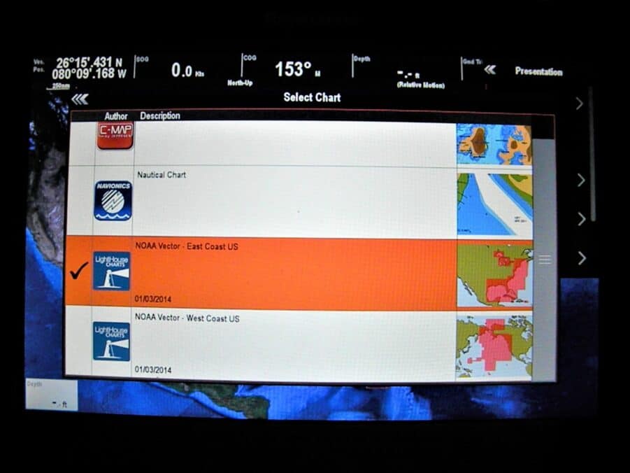 Raymarine LightHouse MicroSD Chart Card - USA Coastal Vector Charts ...