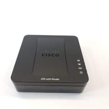Cisco SPA122 ATA with Router 2 Port VoIP Telephone Adapter - USED - Max ...
