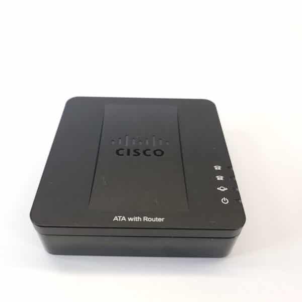 Cisco SPA122 ATA with Router 2 Port VoIP Telephone Adapter - USED - Max ...
