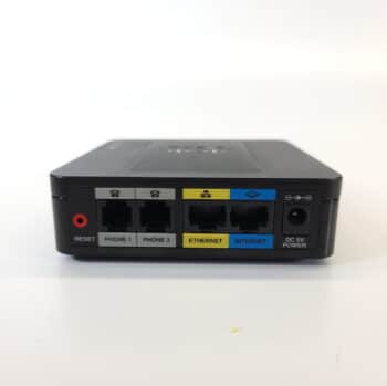 Cisco SPA122 ATA with Router 2 Port VoIP Telephone Adapter - USED - Max ...