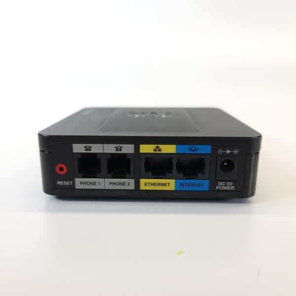 Cisco SPA122 ATA with Router 2 Port VoIP Telephone Adapter - USED - Max ...