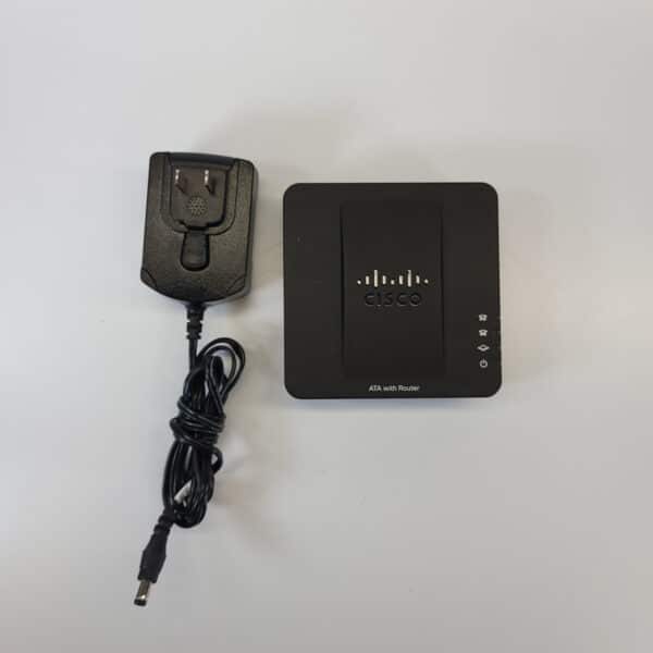 Cisco SPA122 ATA with Router 2 Port VoIP Telephone Adapter - USED - Max ...