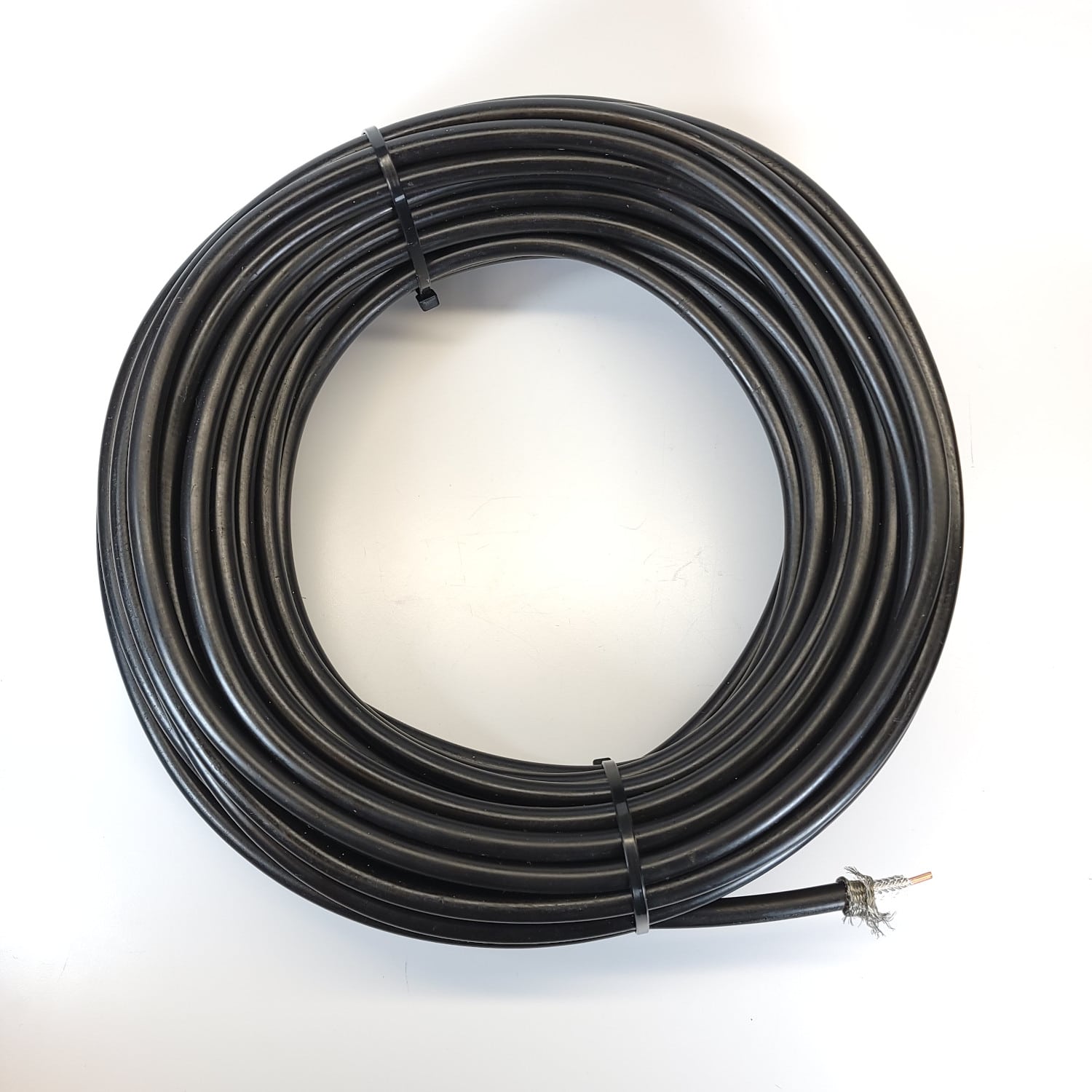 JSC #3810 LMR-400 LMR400 Type Wire HAM SSB Low Loss Coax Cable - 100ft ...