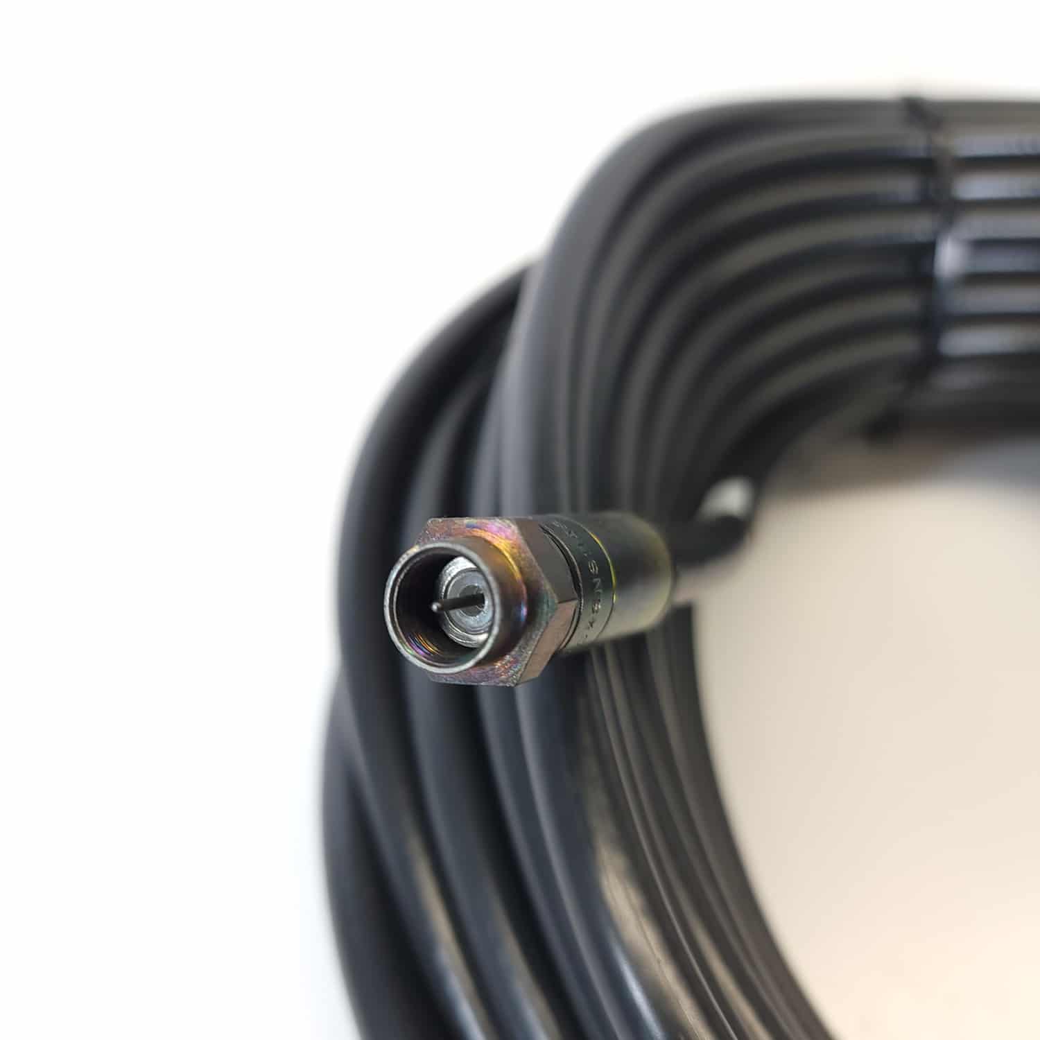 RG11/U RG11U Coaxial Cable Wire w/ F-Type Male Connectors - 100ft - Max ...