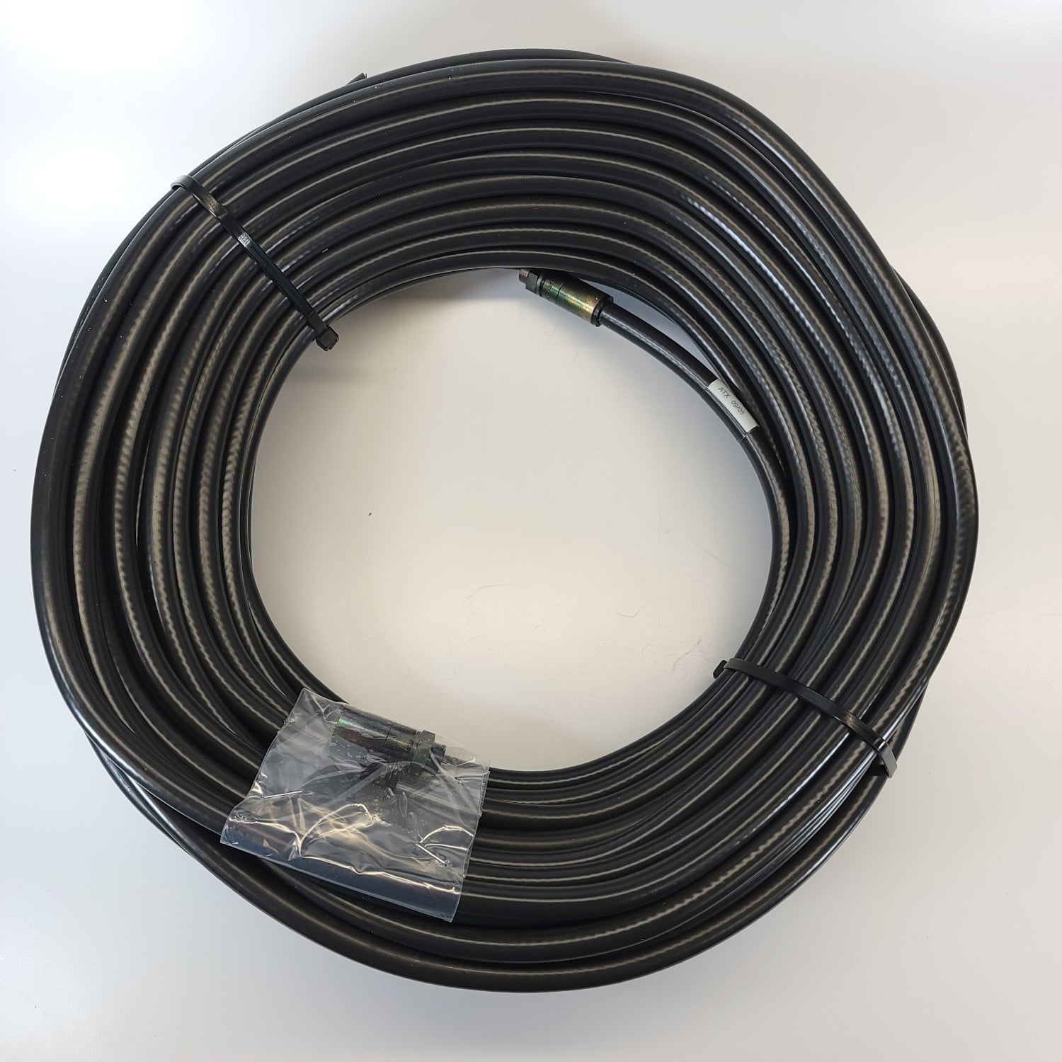 RG11/U RG11U Coaxial Cable Wire w/ F-Type Male Connectors - 100ft - Max ...