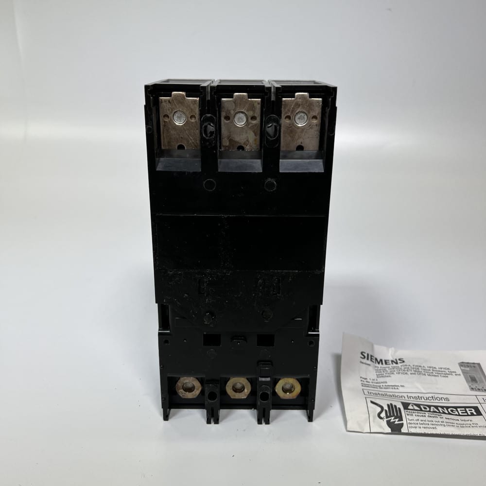 Siemens FXD63B200 200A 600V FXD6-A 3 Pole Sentron Series Circuit ...