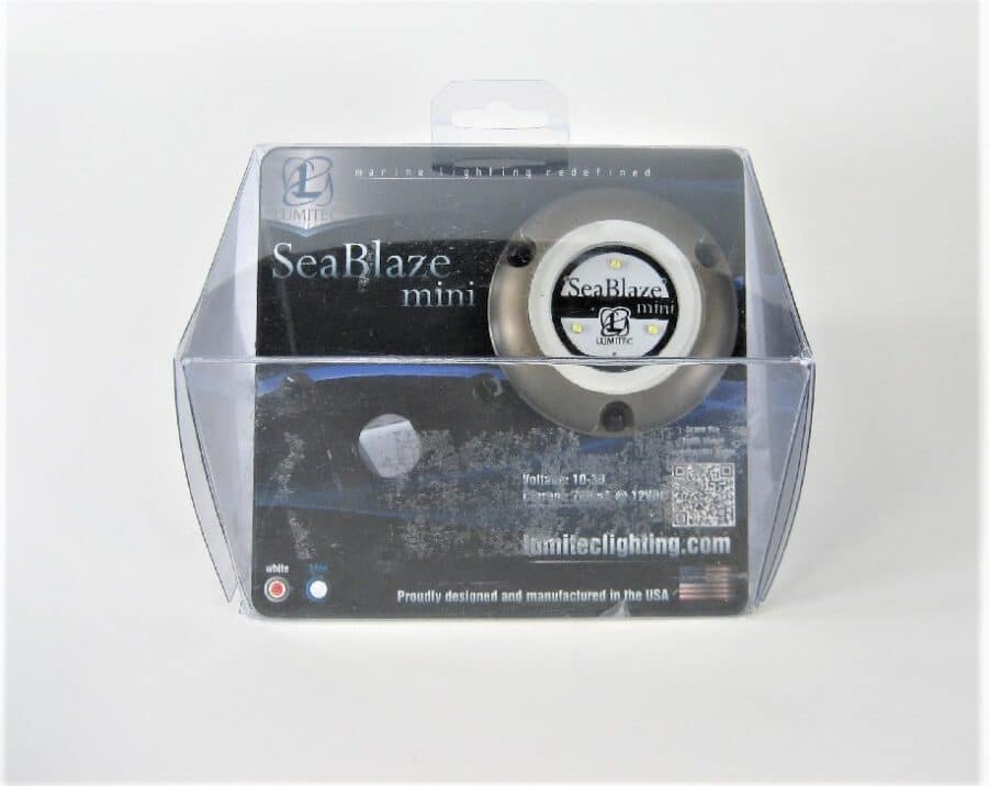 Lumitec Seablaze Mini Led Surface Mount Underwater Boat Light Free