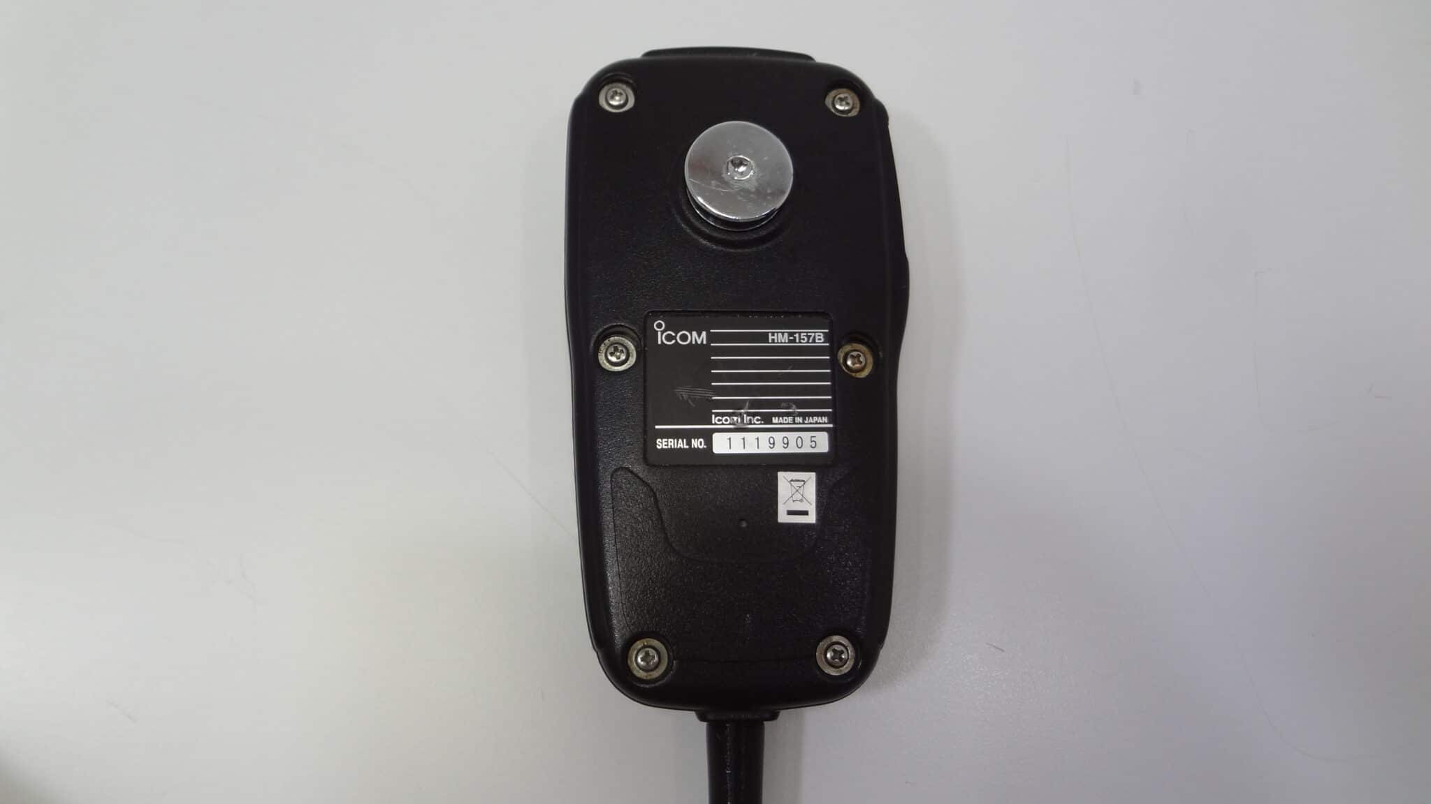 Icom HM-157B Remote Control Command Mic II w/ Rebuilt Cable for IC-M504 ...