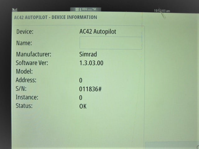Simrad - AC42 Autopilot Computer 22089858/For AP24/AP28-Tested and ...