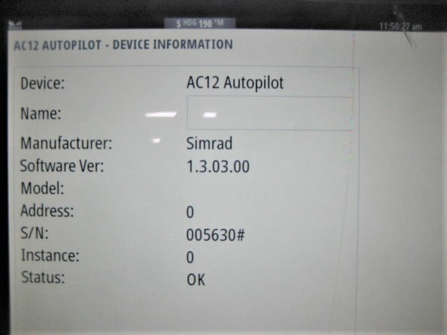 Simrad - AC12 - Autopilot Computer - 22089841 - For AP24/AP28 - GOOD ...