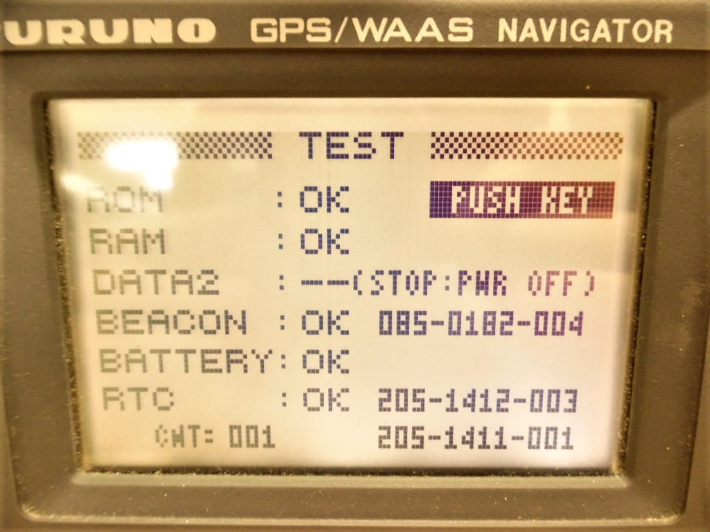 Furuno GP-37 DGPS GPS WAAS 3.5" LCD Navigator Display *FULLY TESTED ...