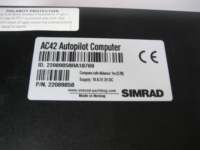 Simrad - AC42 Autopilot Computer 22089858/For AP24/AP28-Tested/Updated ...