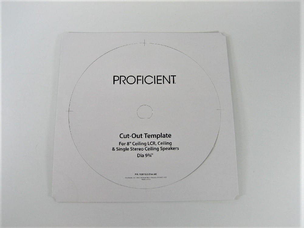 Single Proficient C801 8" 2-Way In-Ceiling Speakers - Open Box - Free ...