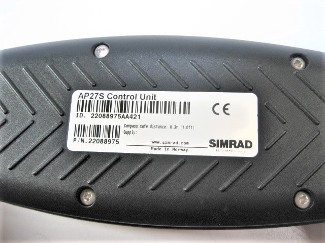 Simrad AP27 Handheld Autopilot Control Head - 22088090 - 90 Day ...