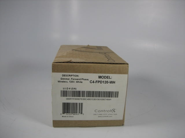 Control4 C4 FPD120 White Forward Phase Dimmer *New Old Stock* - Max ...