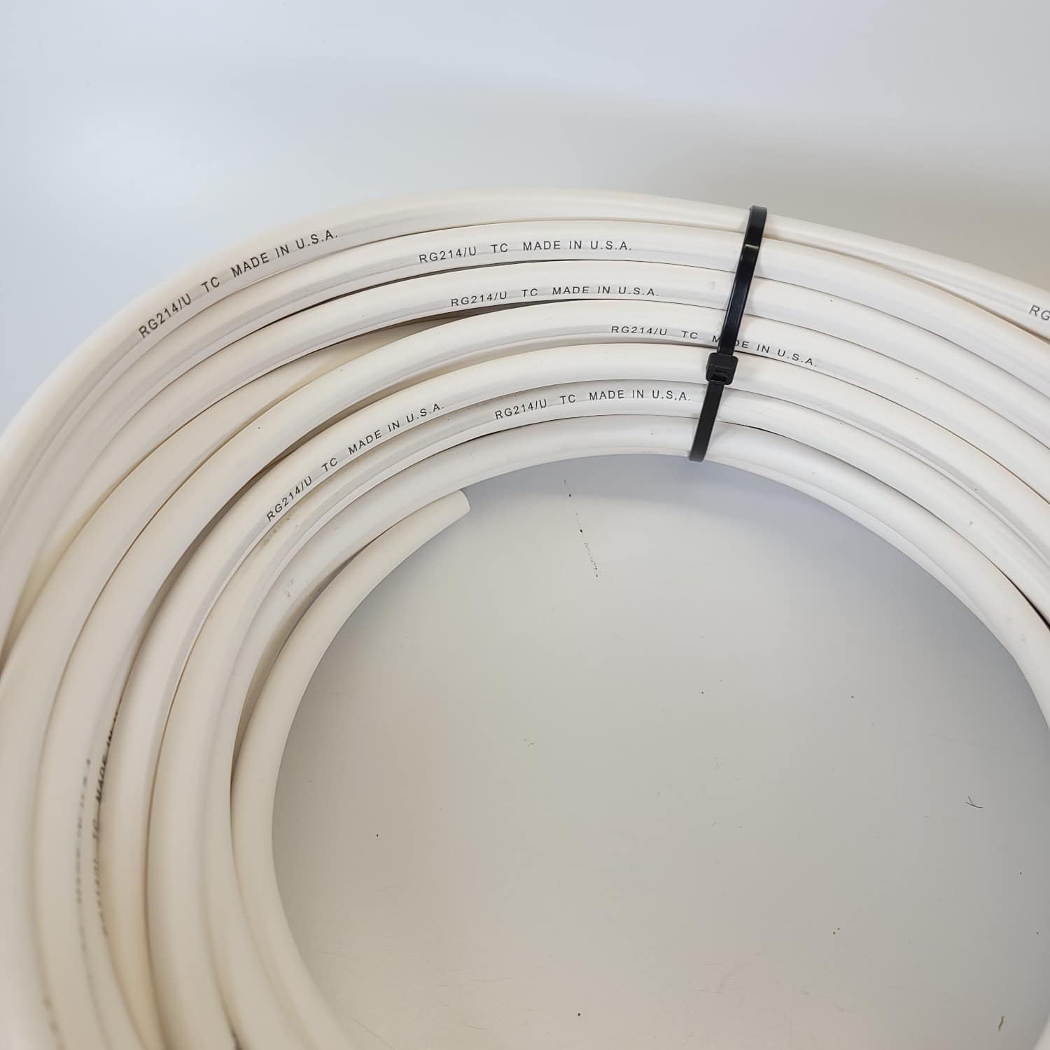 RG214/U RG-214/U Tinned Copper Double Shield Coax Cable MADE IN USA ...